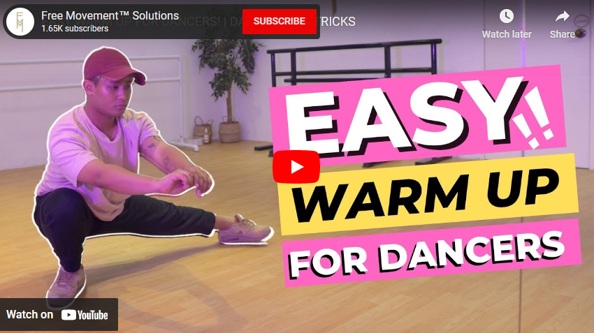 Easy Warm Up For Dancers – Free Movement™ Dance Solutions